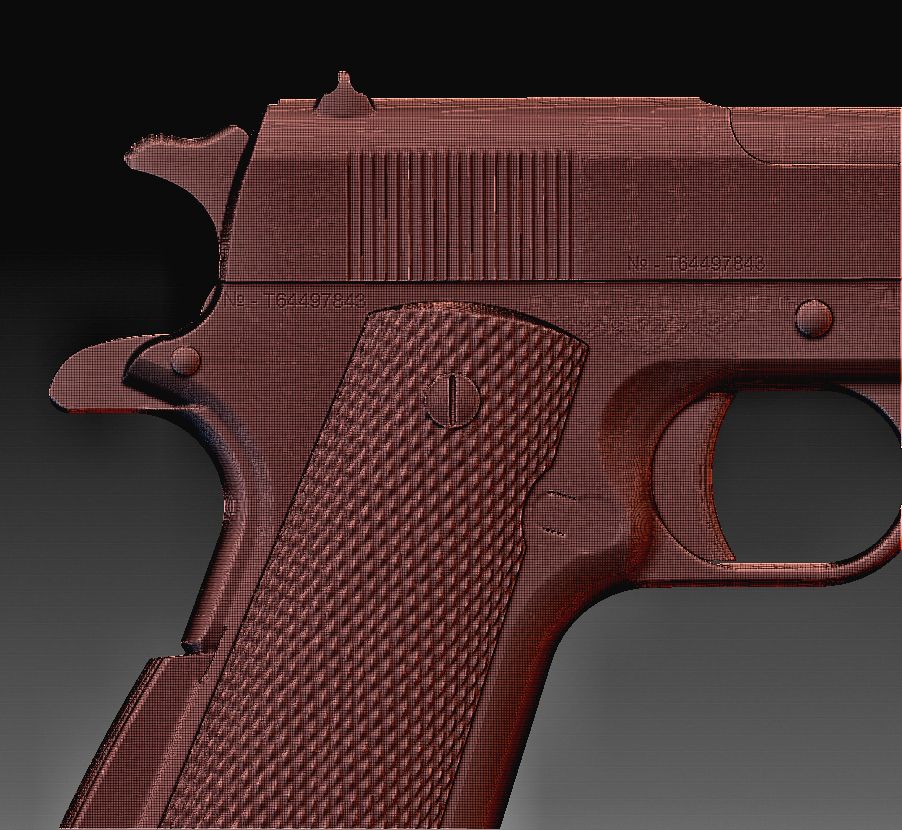 STL file Colt 1911・3D printing design to download・Cults
